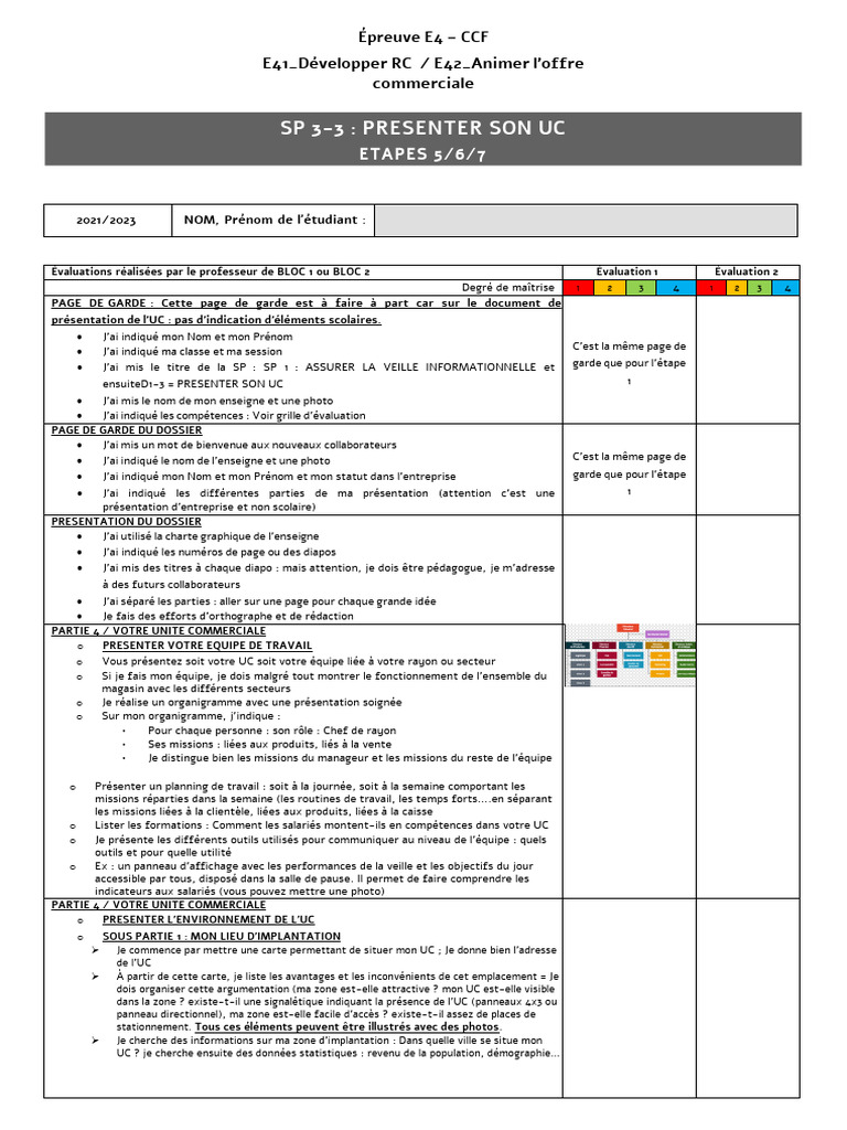 1 Grille Evaluation D1 3 Etape5 | PDF