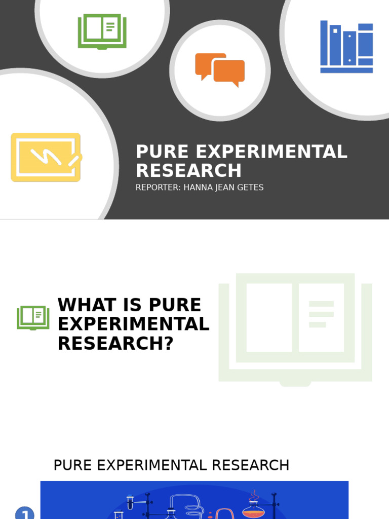 Pure Experimental Research | PDF