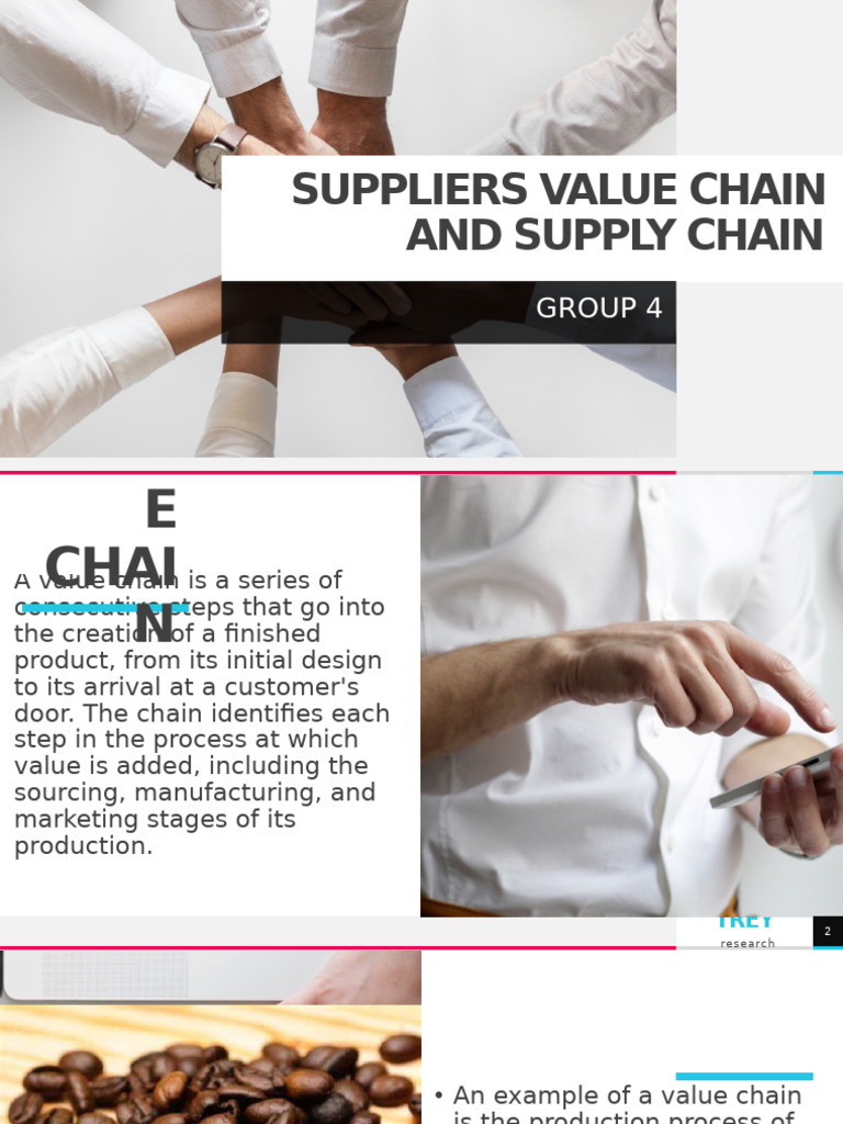 Suppliers Value Chain and Chain Supply | PDF