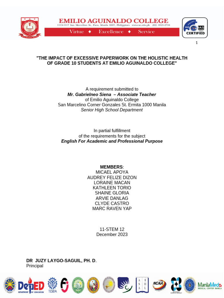 Eapp Format 1 | PDF