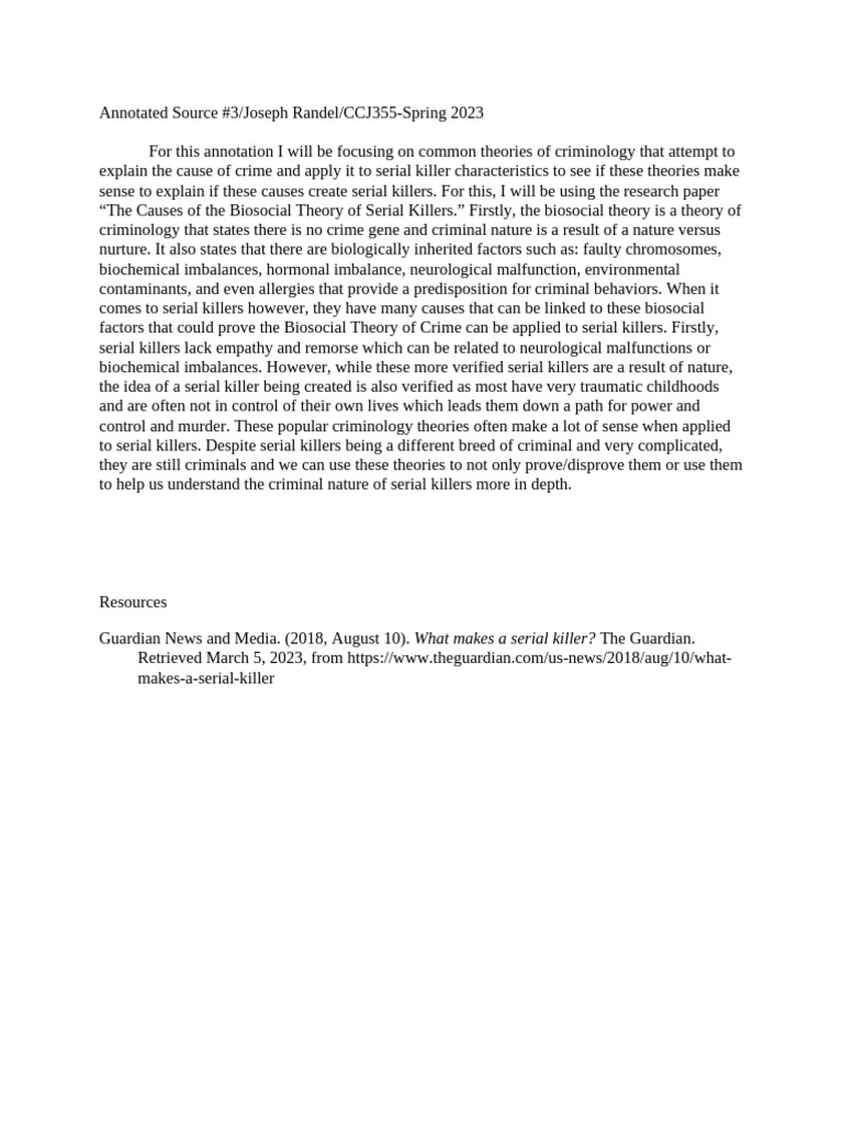 Annotated Source #3_Joseph Randel_CCJ355-Spring 2023 | PDF