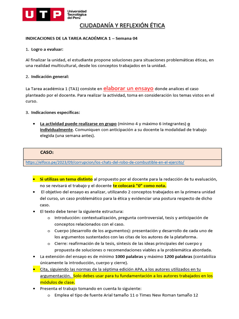 Consigna de TA1 - 13456 | PDF