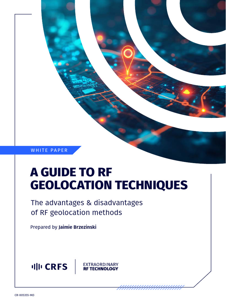 A Guide To RF Geolocation | PDF