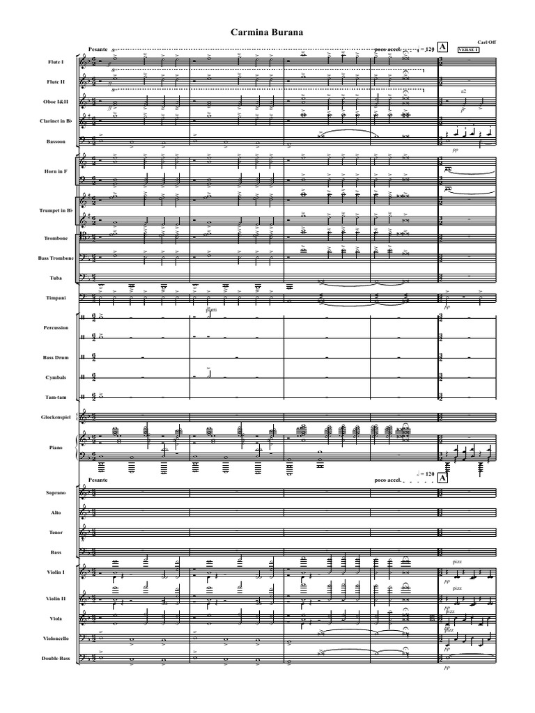 Carmina Burana2 - FULL SCORE | PDF