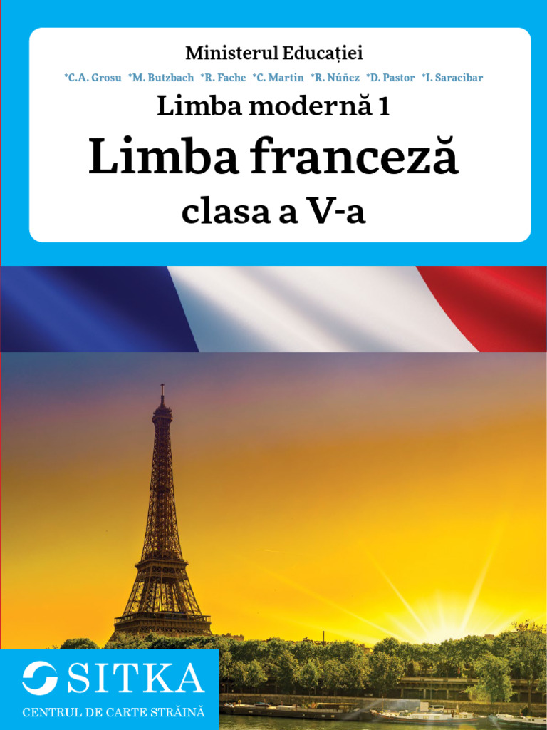 Limba Moderna 1 - Limba Franceza - Clasa A V-A | PDF