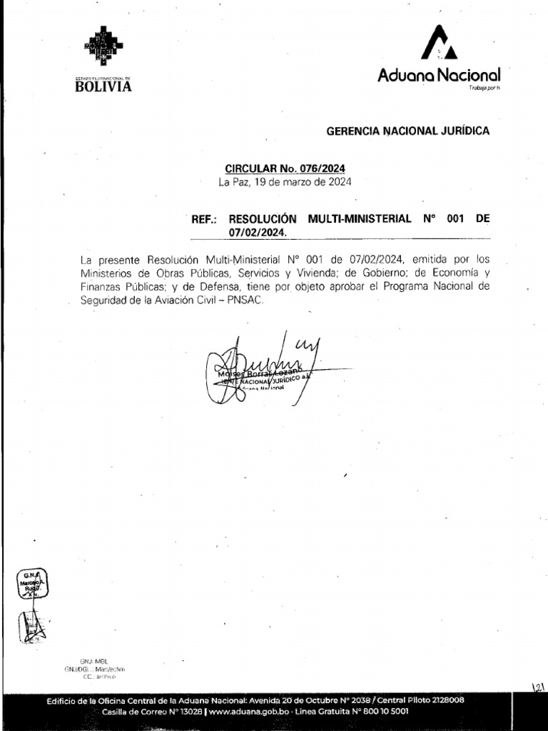 Circular0762024 Avsec | PDF