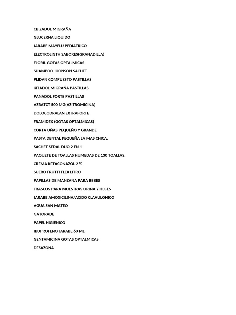 CB Zadol Migraña | PDF