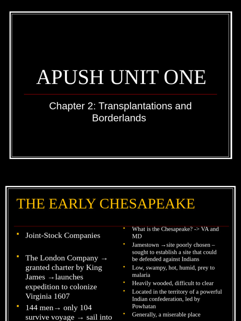 APUSH Chapter2preferred | PDF