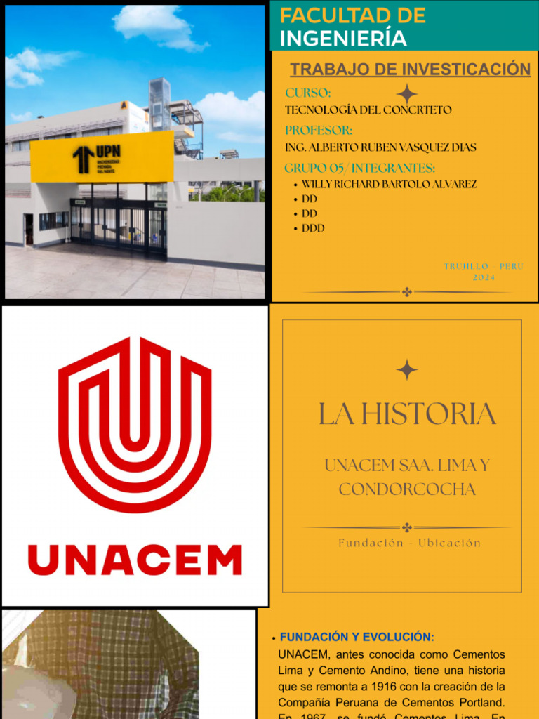 Unacem - Plantas Lima - Condorcocha | PDF