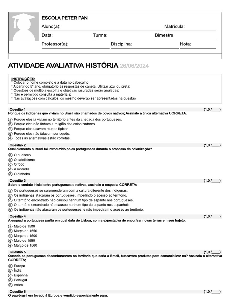 Historia 4 Ano | PDF