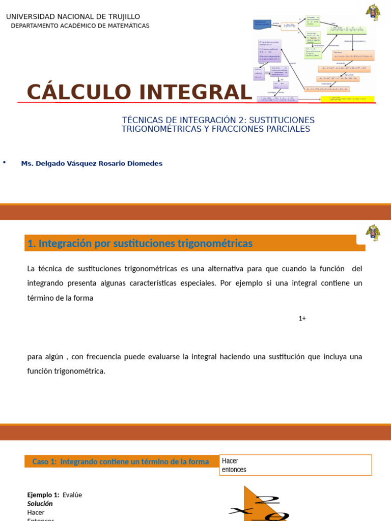Tecnicas de Integración 2. Cálculo Integal | PDF