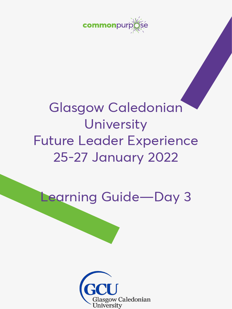 GCU FLE Learning Guide Day Three | PDF