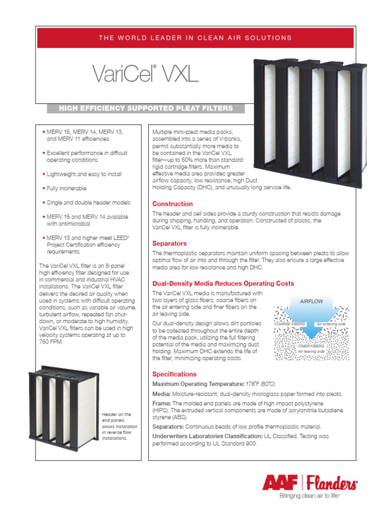 VariCel VXL Prod Mark SHT AFP 1 162 | PDF