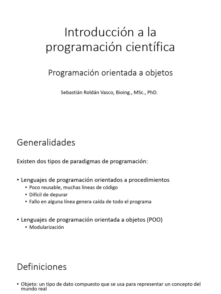 4_Objetos y clases | PDF