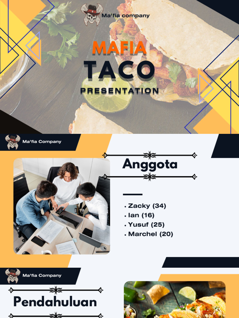 Taco's Plan | PDF
