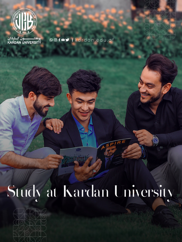 Study at Kardan University - A Guide To Students | PDF
