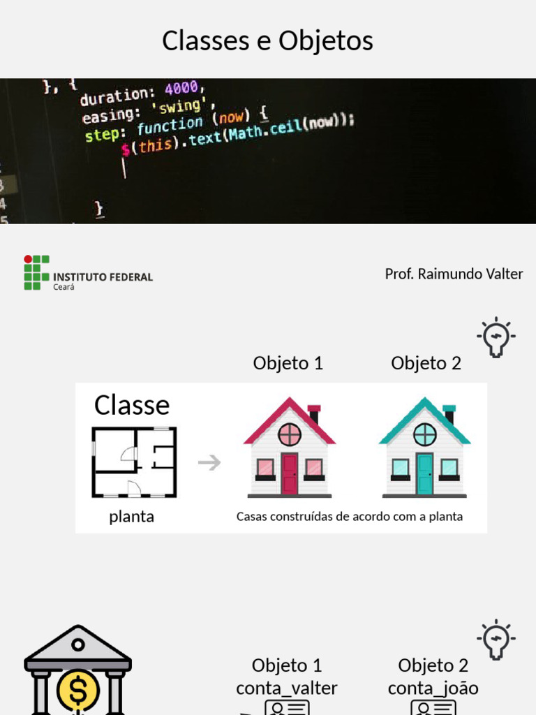 Classes e Objetos - Exercício | PDF