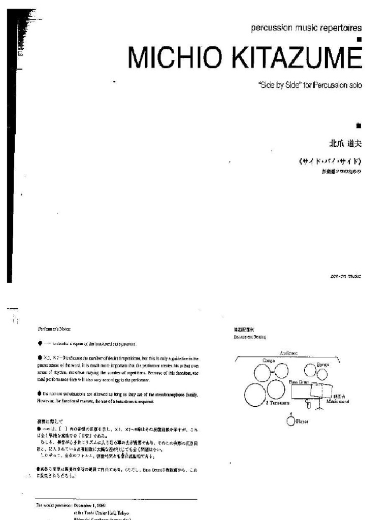 Kitazumi Side by Side | PDF