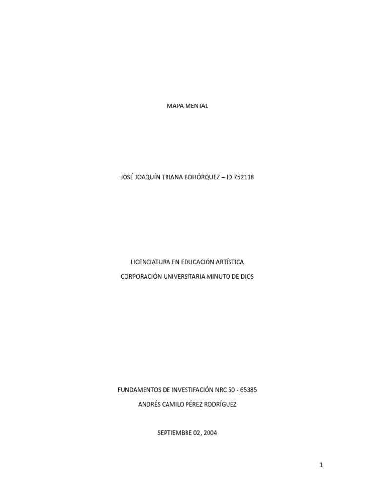 Mapa Fundamentos | PDF