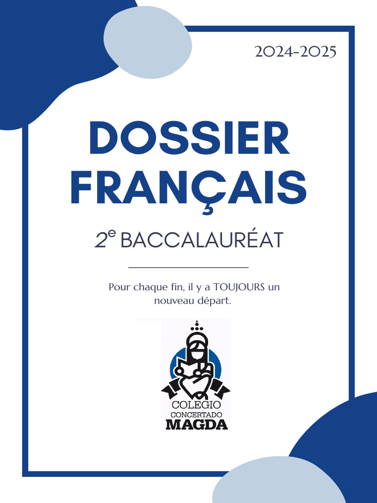 DOSSIER Francés | PDF