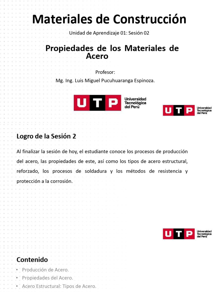 S02-Materiales de Construcción 2 | PDF