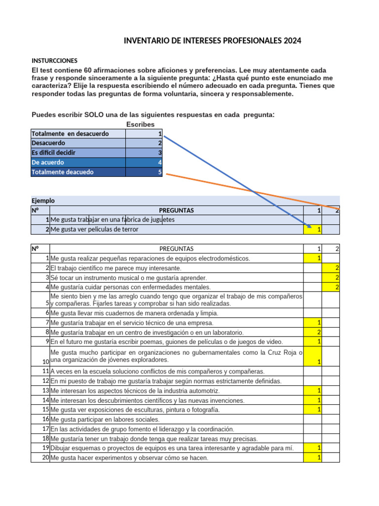 Test IPP 2024 para Mandar | PDF