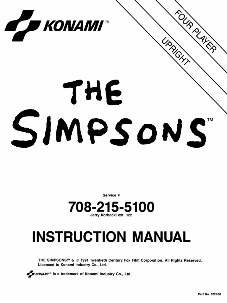 Simpsons Manual | PDF