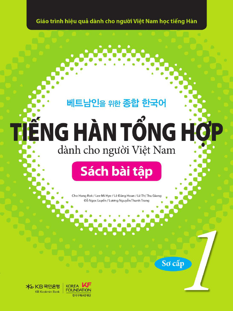 (Hanka - Edu.vn) Bai Tap GT Tieng Han Tong Hop - So Cap 1 | PDF