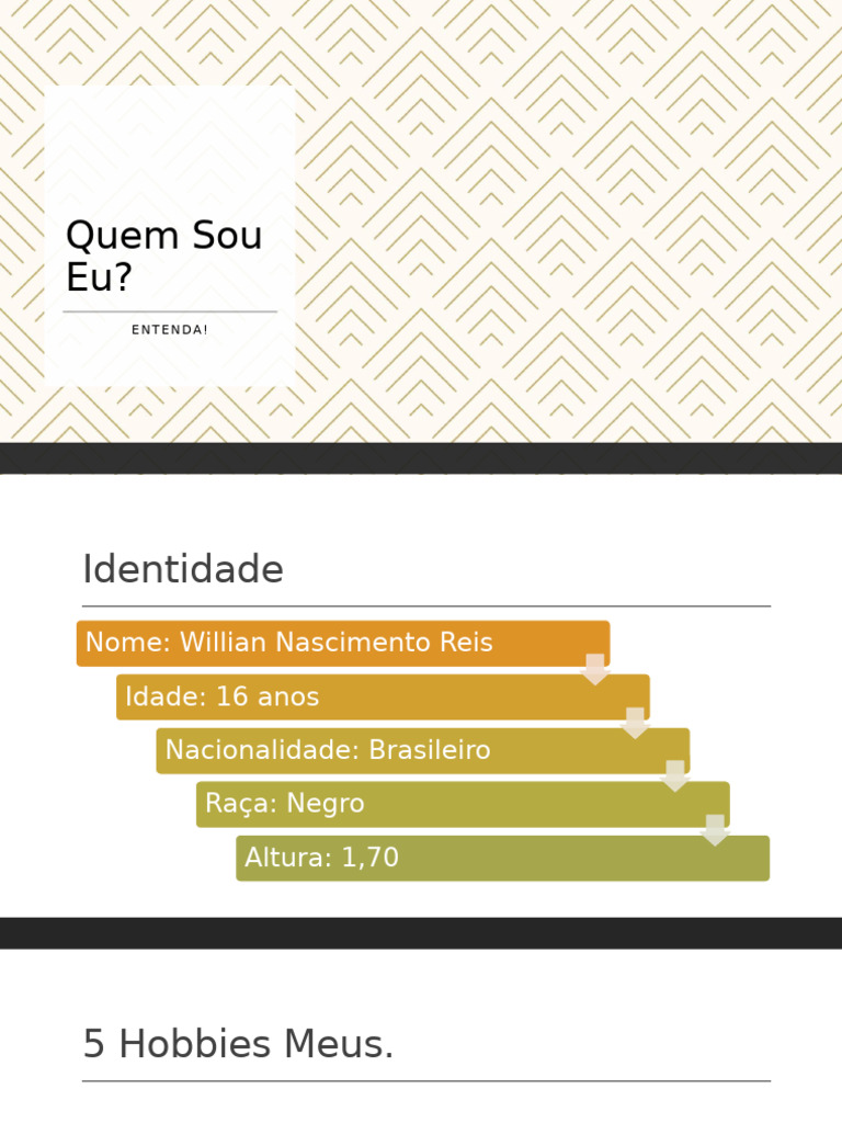 Quem Sou Eu Pdf
