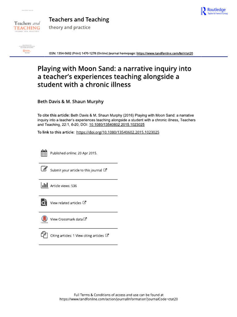 Narrative Inquiry and Illness | PDF