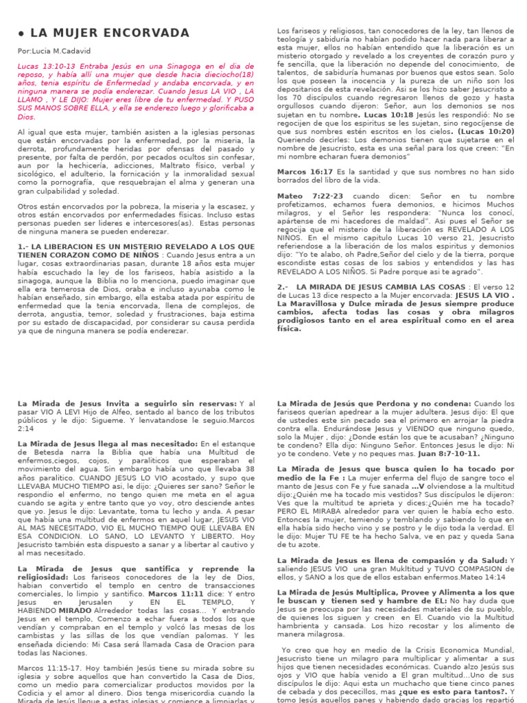 La Mujer Encorvada | PDF