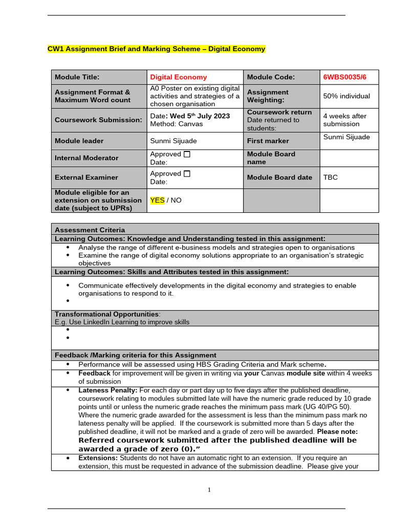6WBS0035 - 6 DE CW1 2022-23 Individual-1 | PDF