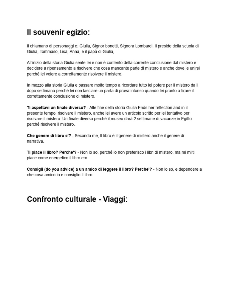 Italian Flipgrid Scripts | PDF