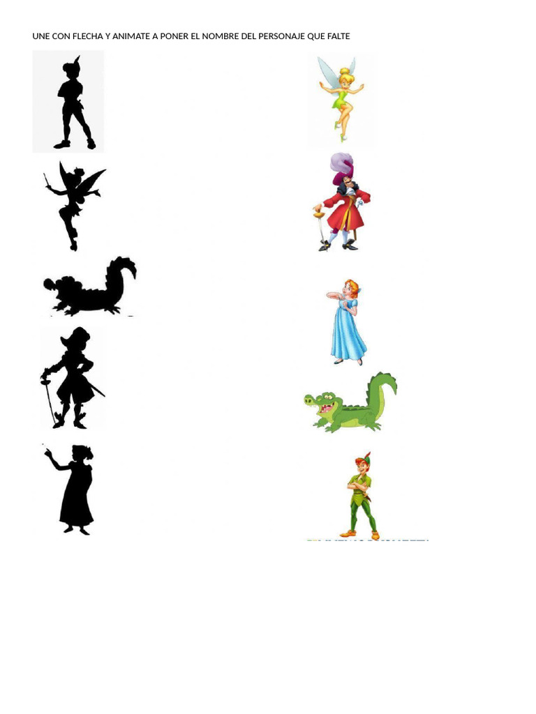 Actividad Peter Pan | PDF