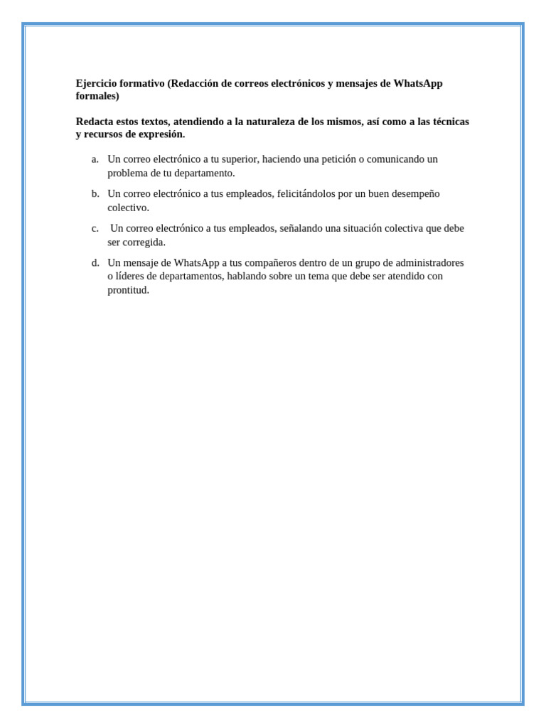 Let 012 Unidad I Ejercicios B | PDF