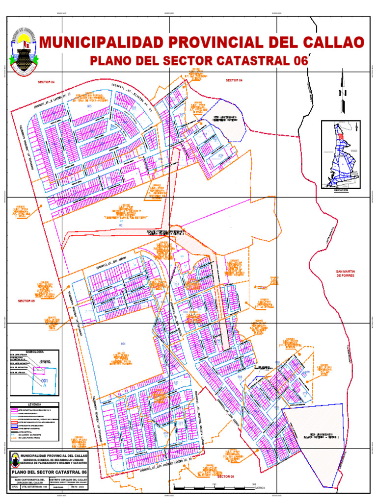 Plano Catastral Callao | PDF