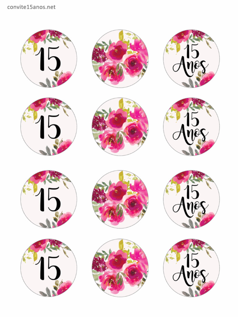 Topper-para-Docinho-15-anos-3 | PDF