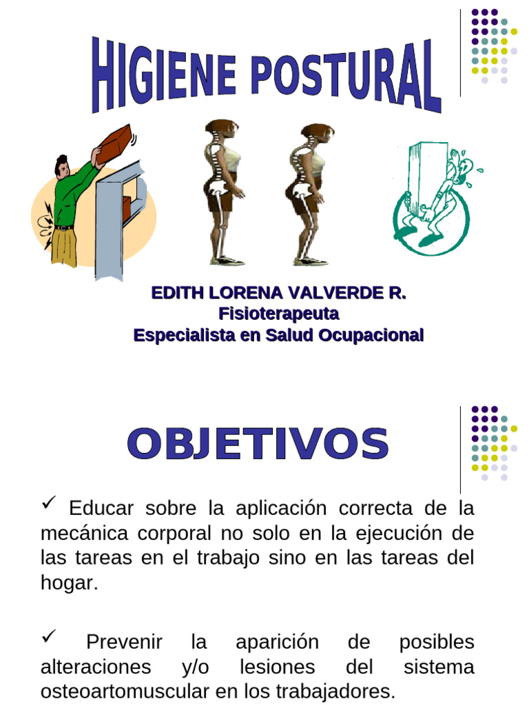 Higiene Postural y Pausas Activas | PDF