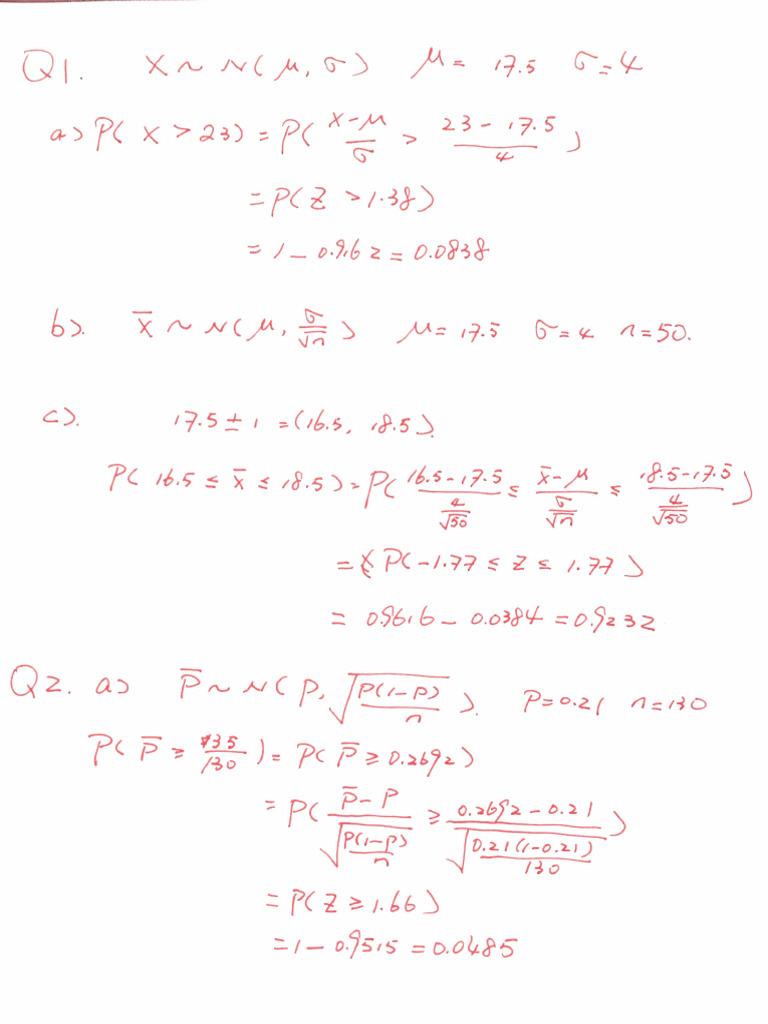 Final Practice Solutions | PDF