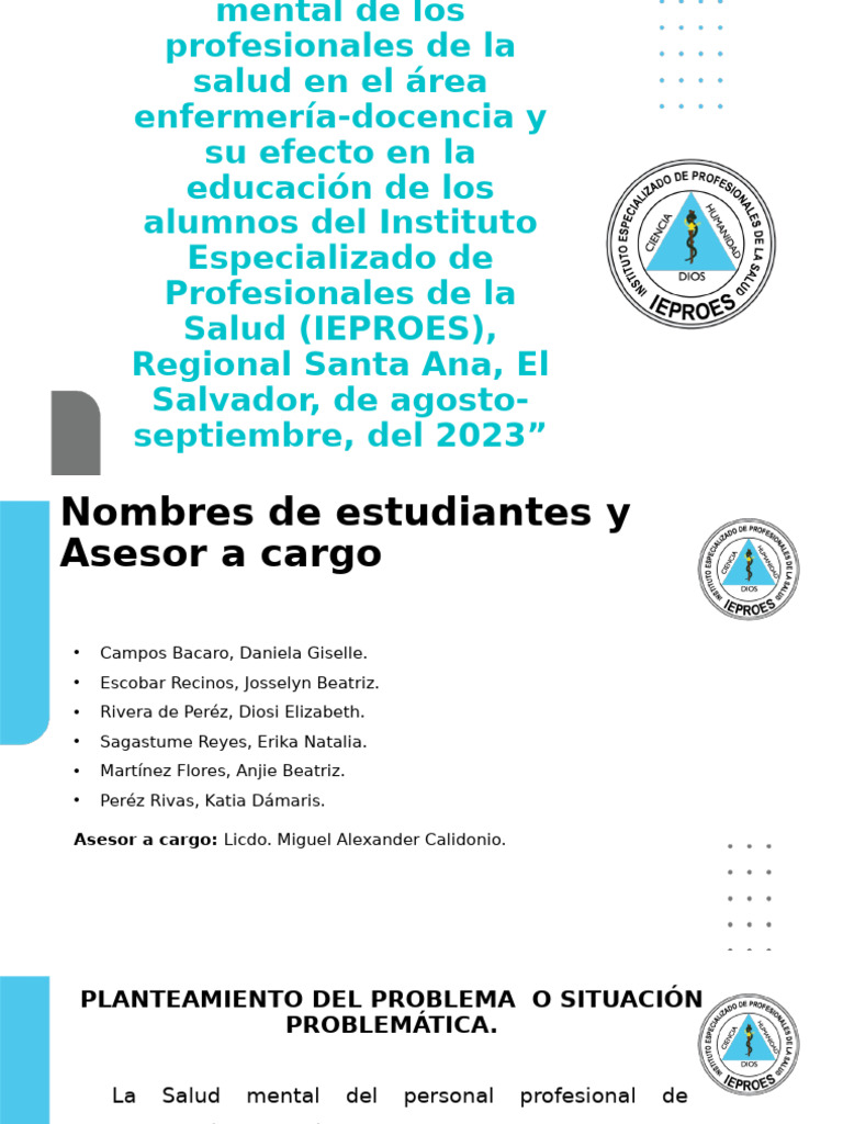 diapositivas para defensa de anteproyecto CI 2023 APARICIO | PDF