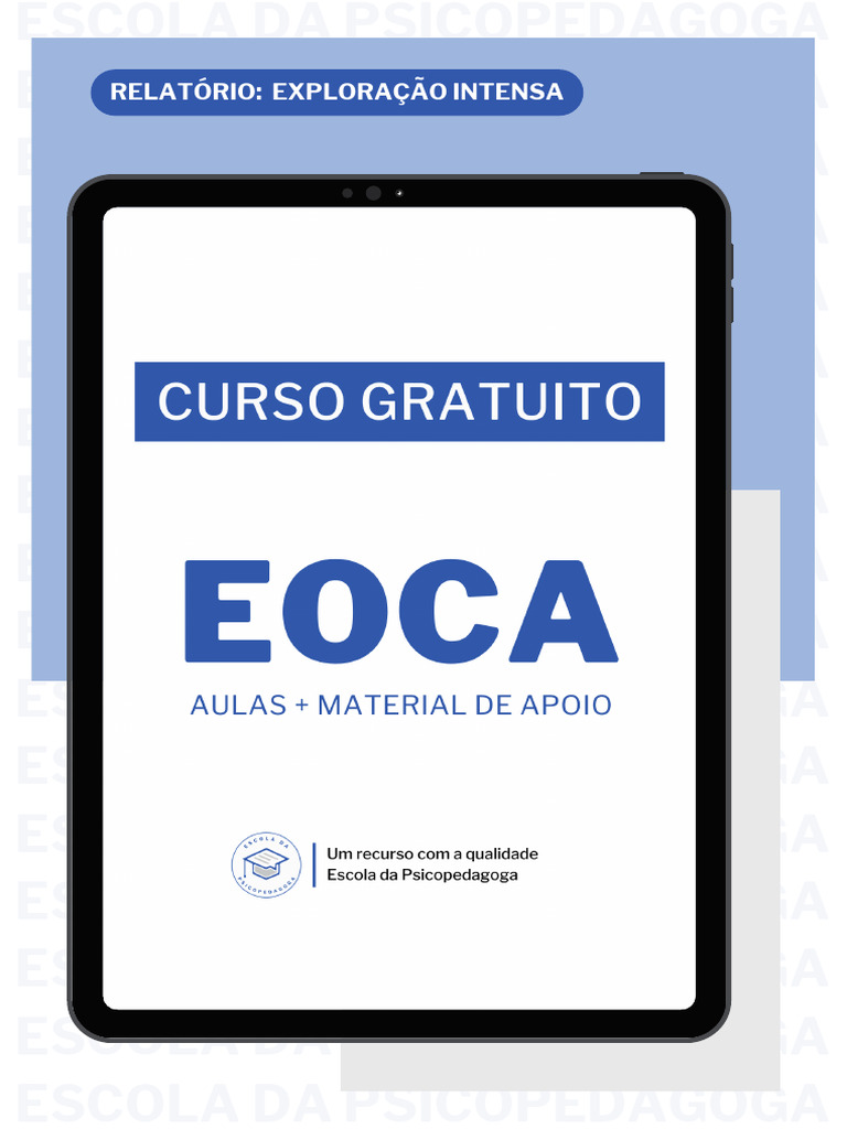 Relatorio Exploracao Intensa Curso Gratuito Eoca 2024 | PDF