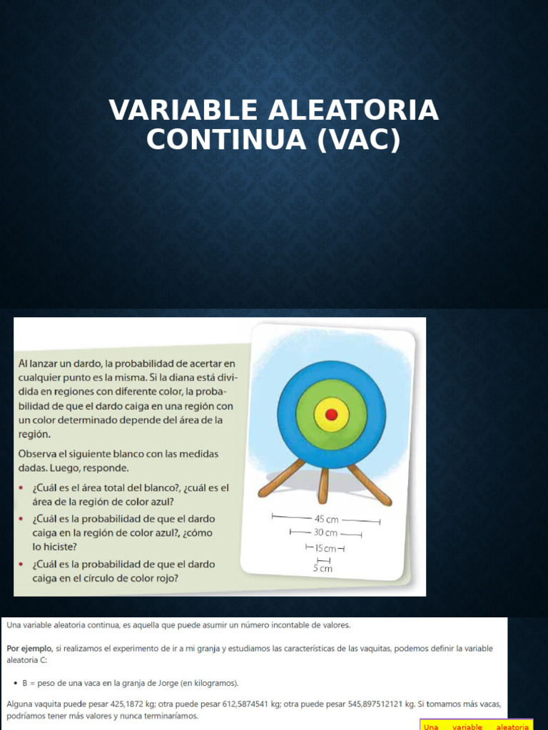 Variable Aleatoria Continua TODO | PDF