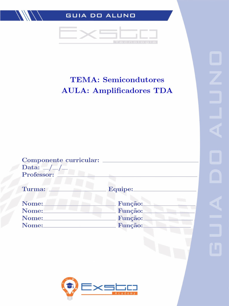 TEMA C9 - Semiconductores - AULA Amplificadores TDA XG204 | PDF