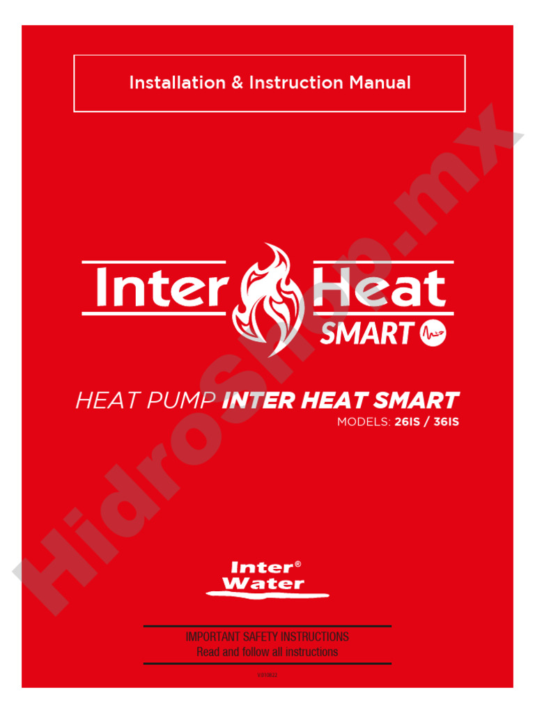 Inter Heat Smart Pump Installation Guide | PDF | Manufactured Goods ...