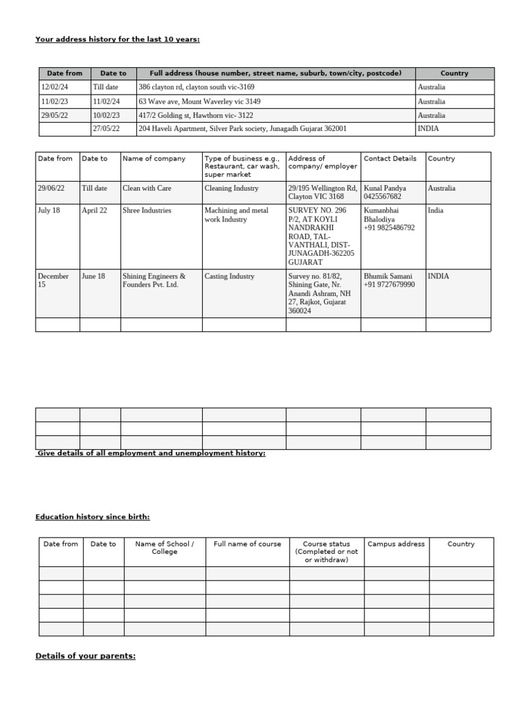 Required Data | PDF