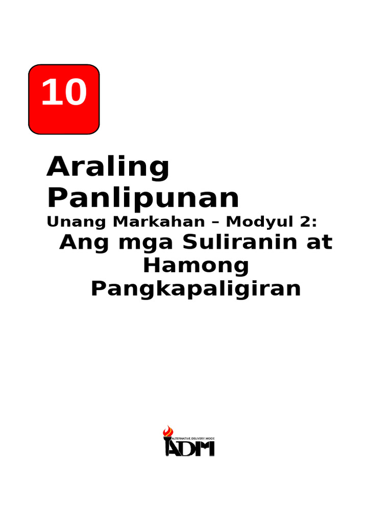 ADM - AP10 - Q1 - Mod 2 | PDF