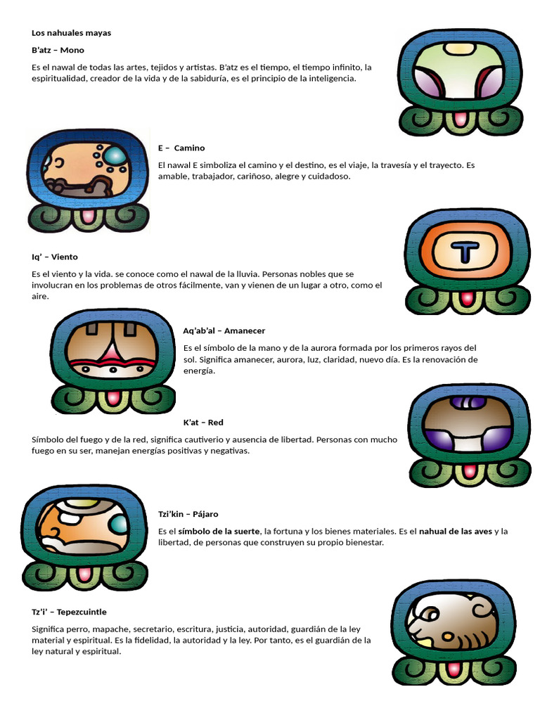 Los Nahuales Mayas | PDF