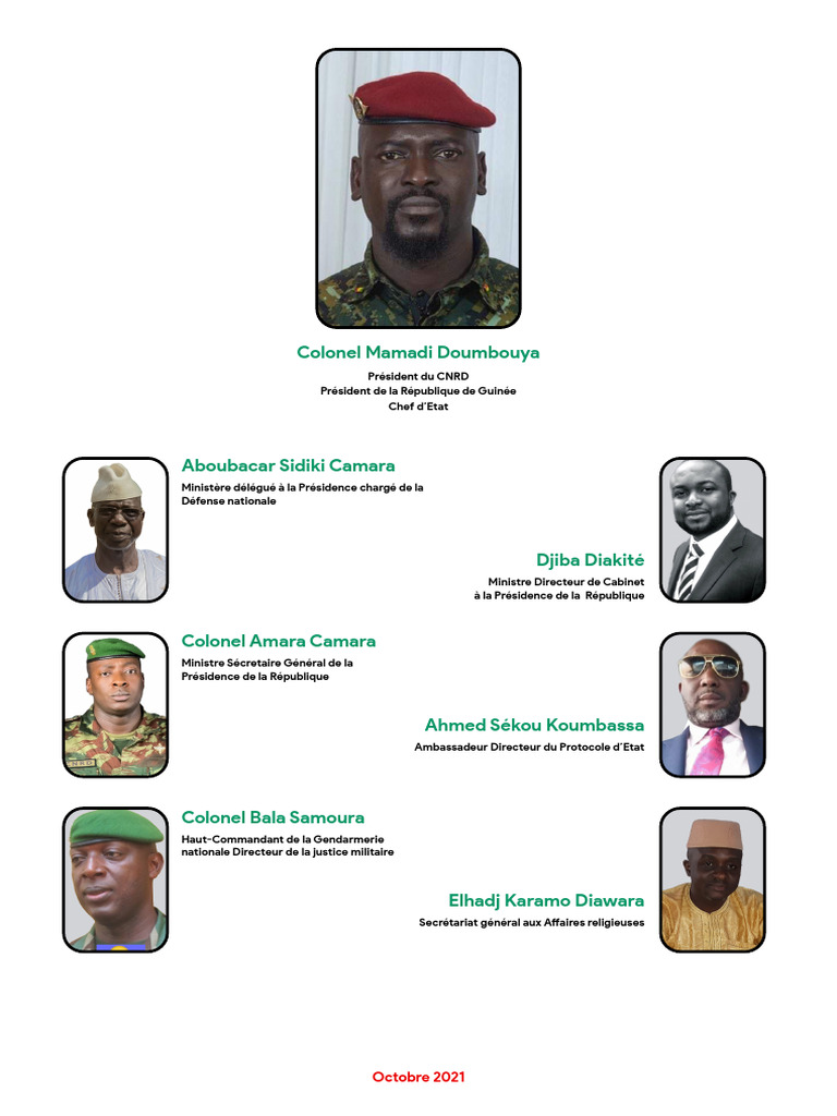 Government of Guinea (Octobre 2021) | PDF