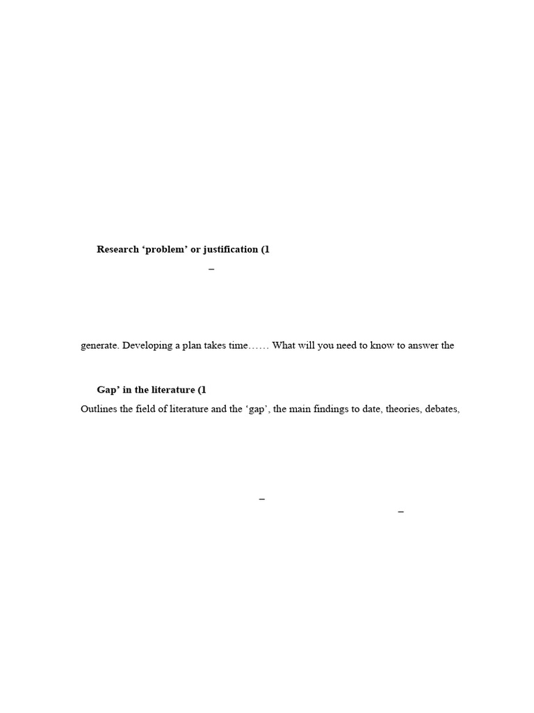 Research Proposal Presentation Slides Development Guidelines | PDF