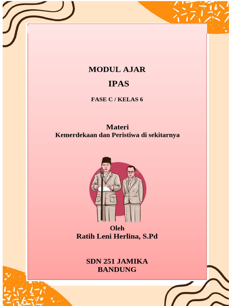 Modul Ajar Supervisi Ratih Leni H | PDF